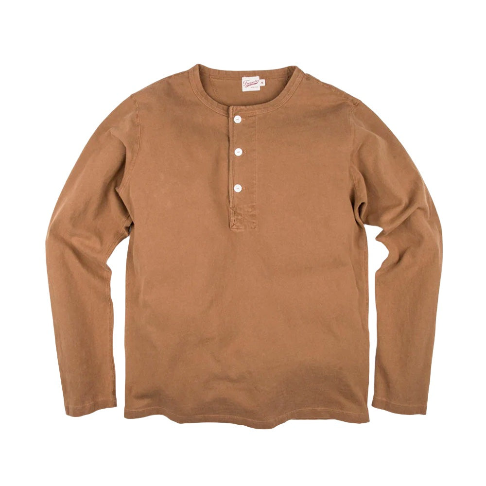 13oz Henley | Tobacco – Fontenelle Supply Co.