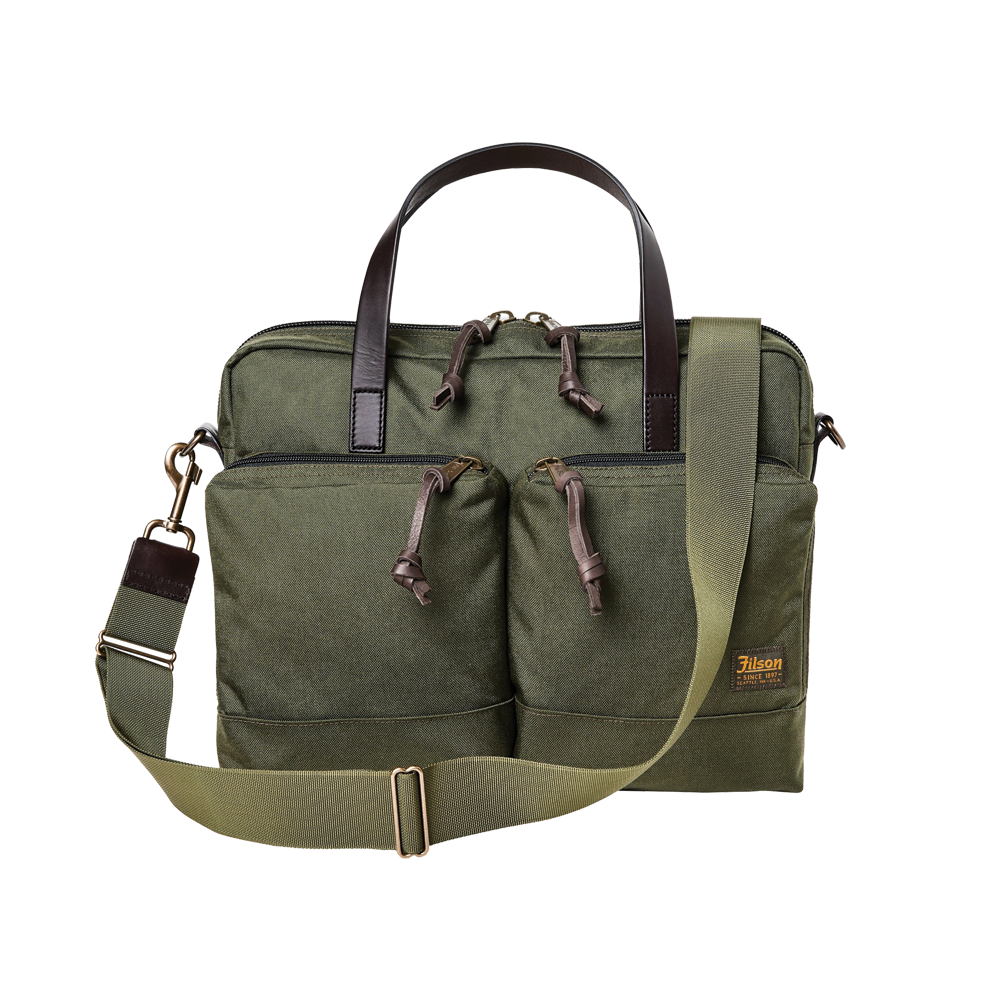 Dryden Briefcase | Otter Green – Fontenelle Supply Co.