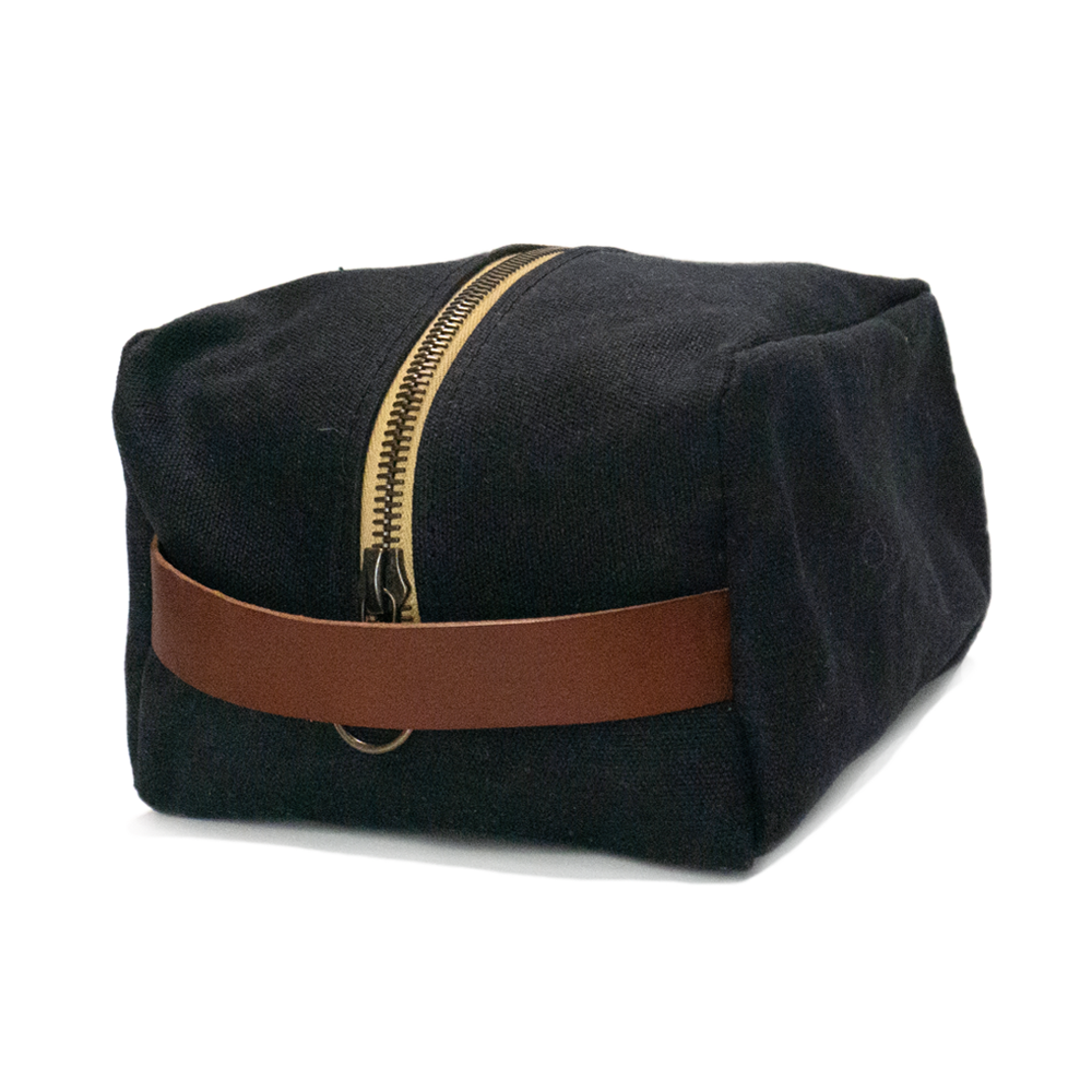 Waxed Canvas Dopp Bag – Fontenelle Supply Co.