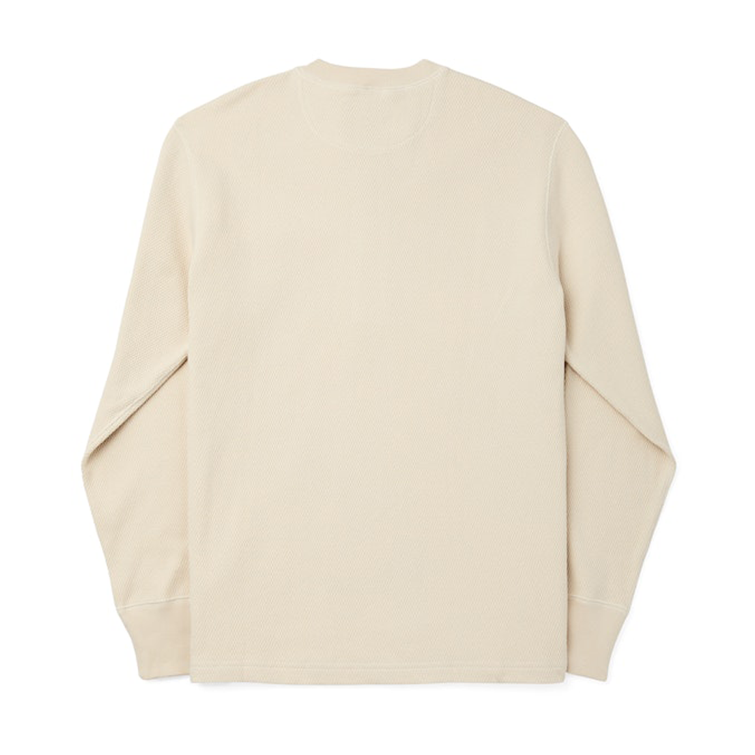 Waffle Knit Henley | Sand – Fontenelle Supply Co.